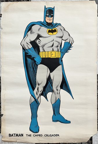 Vintage Batman Comic Book Poster, 1966 for sale at Pamono