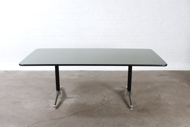 Extra Large Mid-Century X Table by Charles & Ray Eames for Vitra, 1970s ...