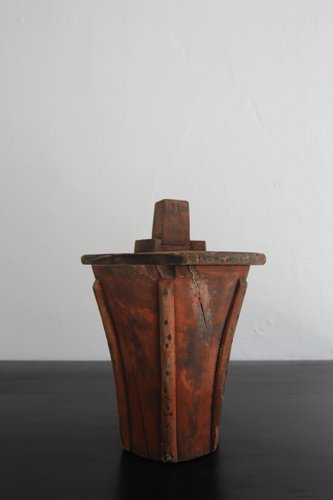 Early 20th Century Wooden Casting Pattern Object with Original Patina ...