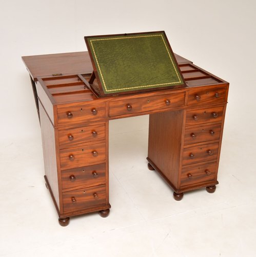 Victorian Architect Desk, 1840s for sale at Pamono