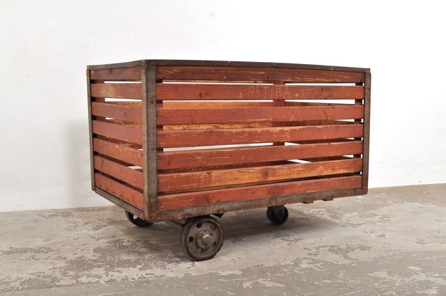 Industrial Factory Cart, 1950s for sale at Pamono