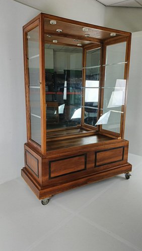 Large Vintage Display Cabinet for sale at Pamono