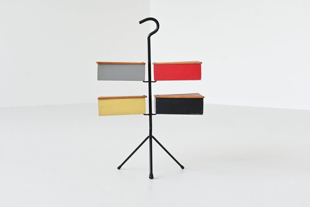 JMid-Century Storage Box by J. Teders, 1950s for sale at Pamono