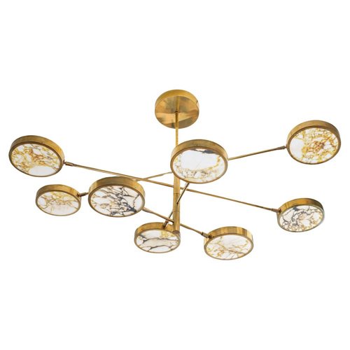 Solar System Chandelier by Silvio Piattelli for sale at Pamono