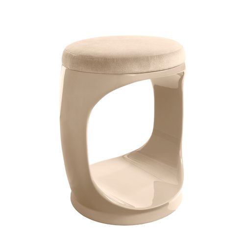 Signet Ring Stool by Cyril Rumpler Blanc for sale at Pamono