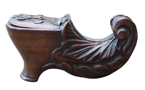 Wooden Snuff Box for sale at Pamono