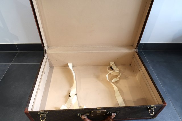 Vintage Monogram Trunk from Louis Vuitton, 1980s for sale at Pamono
