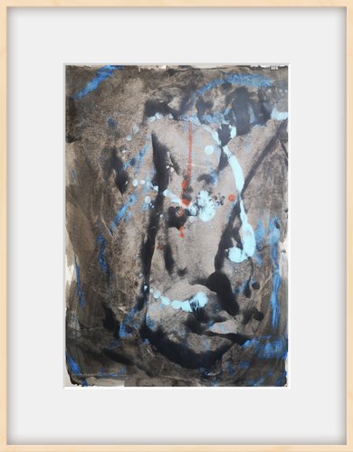 Alice Maier, The 5th Element Series: No. 2, 2024, Acrylic on Paper for sale at Pamono