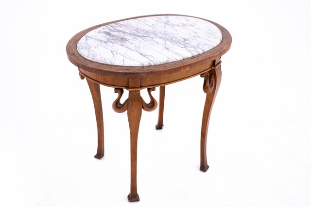 20th Century Table with Stone Top, France, 1900s for sale at Pamono
