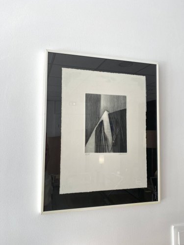 Jean Probst Luxembourg, 1970s, Engraving, Framed for sale at Pamono