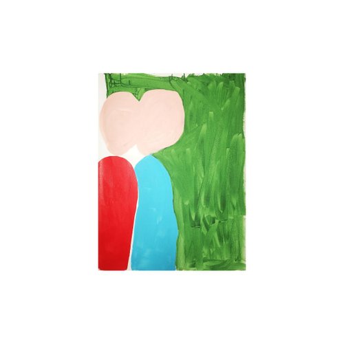 Alice Maier, Abstraction Géométrique No. 3, 2024, Acrylic on Canvas for sale at Pamono