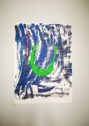 Alice Maier, Métamorphoses No. 4, 2024, Acrylic on Paper for sale at Pamono