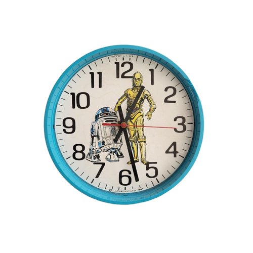 Vintage Star Wars Wall Clock from Lucas Film LTD, 1981 for sale at Pamono