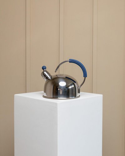 Vintage Italian Stainless Steel Kettle, 1980s for sale at Pamono