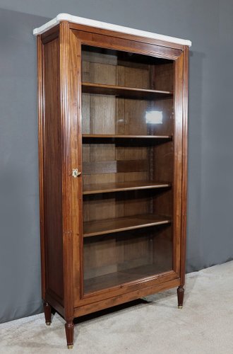 Small Louis XVI Style Mahogany Library Display Case, Early 20th Century ...