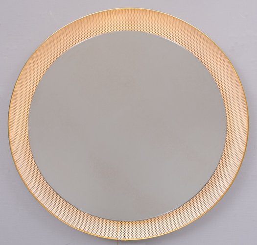 Back Lid Mirror by Mathieu Matégot for Artimeta, 1958 for sale at Pamono