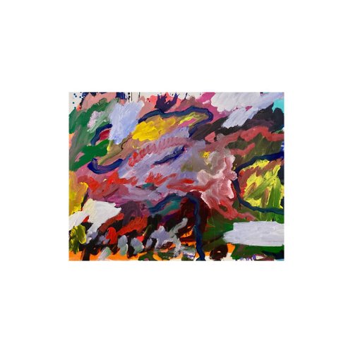 Gauthier Bruel, Exaltation No.3, Acrylic on Canvas, 2024 for sale at Pamono