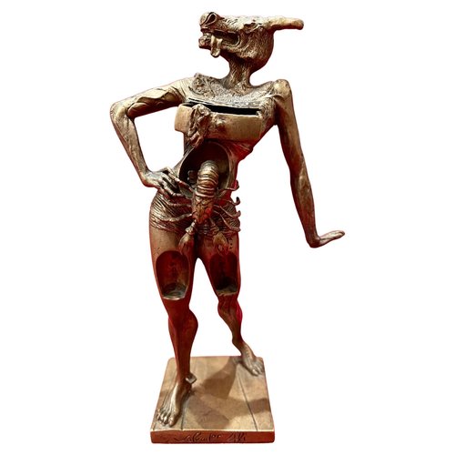 Bronze the Minotaur Statue by Salvador Dali for sale at Pamono