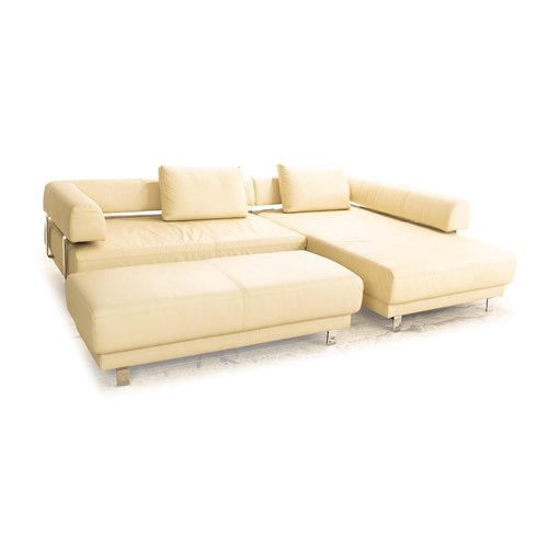 Canapé Brand Face en Cuir de Ewald Schillig, Set de 2 en vente sur Pamono