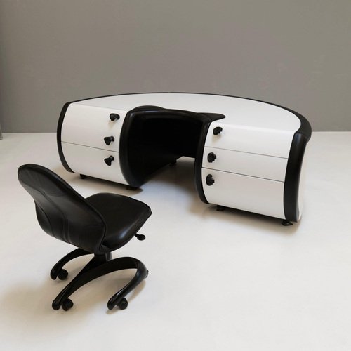 Space Age Desk by Luigi Colani, 1980s for sale at Pamono
