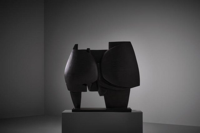 Large Abstract Bronze Sculpture by Maurice Perrenoud, 1890s for sale at ...