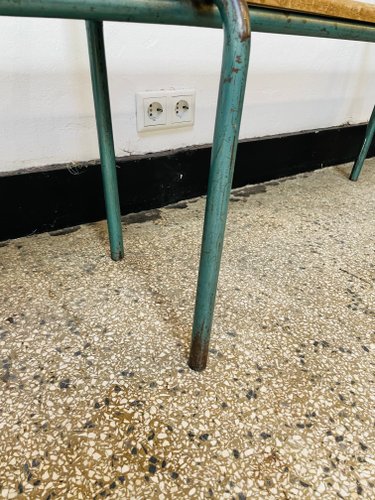 Vintage French School Gym Bench, 1950s for sale at Pamono