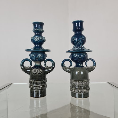 Candleholders by Bjorn Wiinbland for Rosenthal Studio-Line, Set of 2 ...