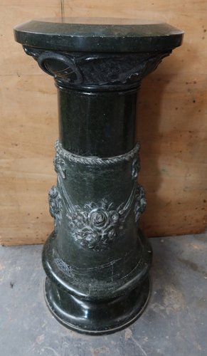 Marble Column Saddle Revolving Base, 1890s for sale at Pamono