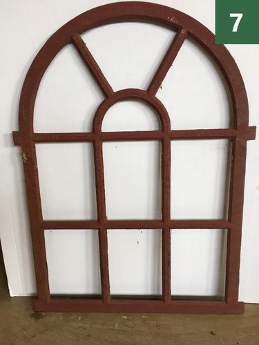 Antique Industrial Cast Iron Window Frame for sale at Pamono