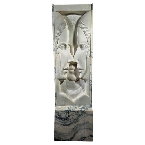 Vintage Art Deco Marble Sculpture of the Three Graces, 1920 for sale at ...