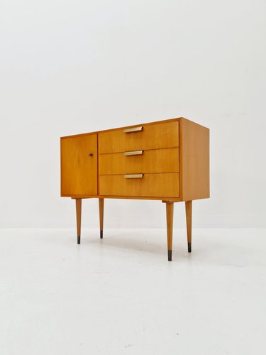 Small Mid-Century German Ash Sideboard from Verrlux, 1950s for sale at ...