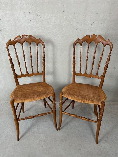 Sedie Chiavari vintage, set di 2 in vendita su Pamono