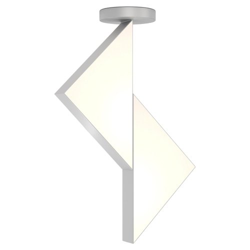 Flat Circle Triangle Nickel Ceiling Light II by Atelier Areti for sale ...