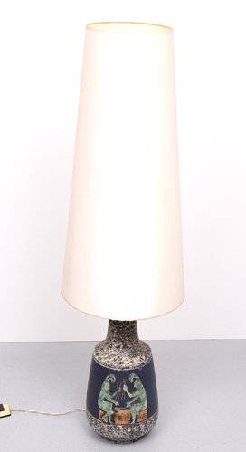 Walter Ceramic Floor Lamp from Gerhards, Germany, 1960s for sale at Pamono