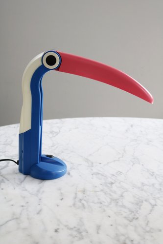 Vintage Toucan Lamp by H.T. Huang for Huangslite, 1990 for sale at Pamono