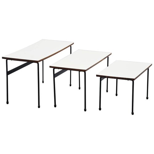 Twello Nesting Tables attributed to Martin Visser for T Spectrum, 1956 ...