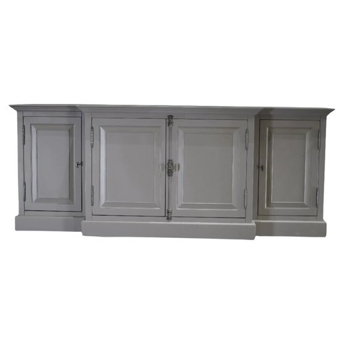 French Panel Grey Media Sideboard by Luay Al-Rawi, 2010s for sale at Pamono