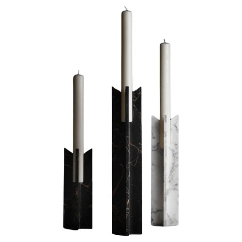 Trinity Candlesticks by Kreoo Design, Set of 3 for sale at Pamono