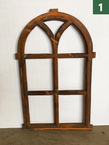 Gothic Cast Iron Window Frame for sale at Pamono