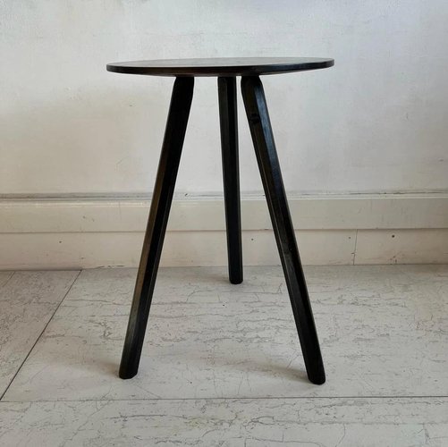 Reclaimed Wood Tripod Table for sale at Pamono