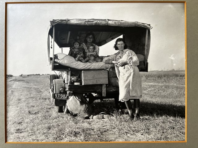 Dorothea Lange, Migrantenfamilie, Dallas, Texas, 1970, Fotografie bei ...