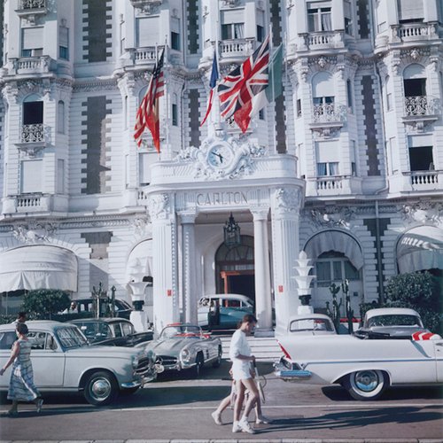 Slim Aarons, Carlton Hotel, Limited Edition Estate Stamped Digital Print for sale at Pamono