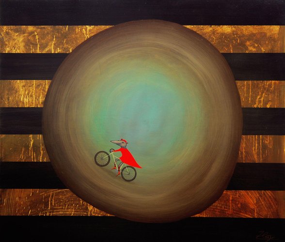 Zane Luse, Speedway, Oil on Canvas, 2015 for sale at Pamono
