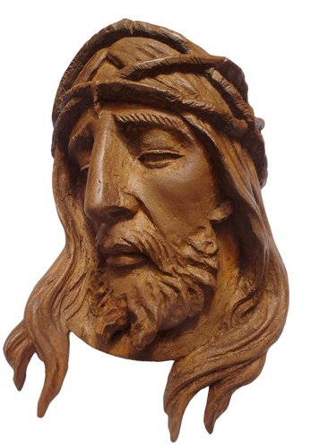 Antique Hand Carved Jesus Christ Wooden Figure, 1890s for sale at Pamono