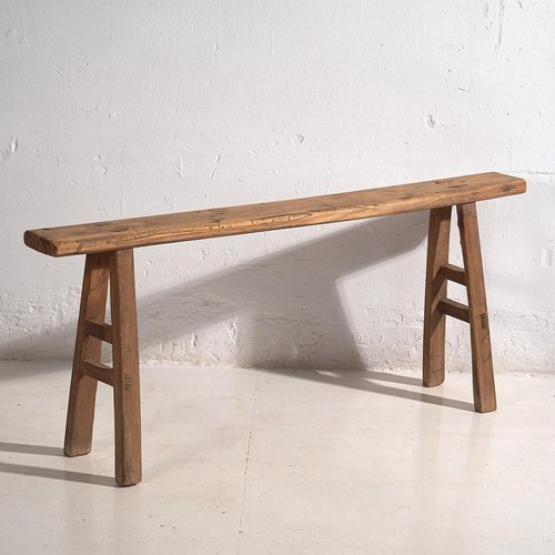 Antique Footboard Bench, 1870 for sale at Pamono