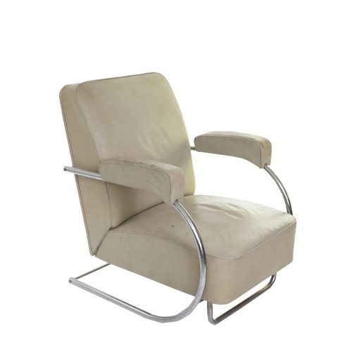 Bauhaus Tubular Steel Chair, 1930s for sale at Pamono