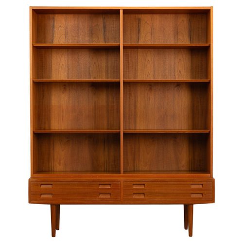 Model No. 26 Teak Sideboard and Bookcase attributed to Hundevad & Co., 1960s for sale at Pamono