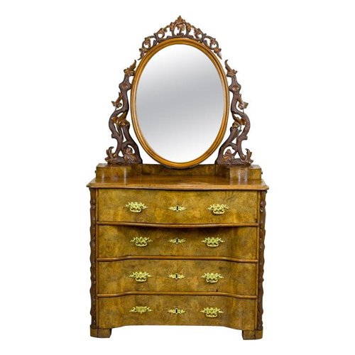 Antique Louis Philippe Vanity Table in Walnut, 1890s for sale at Pamono