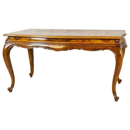Centre de Table Renouveau Rococo Début 20ème Siècle en Noyer, 1950s en ...
