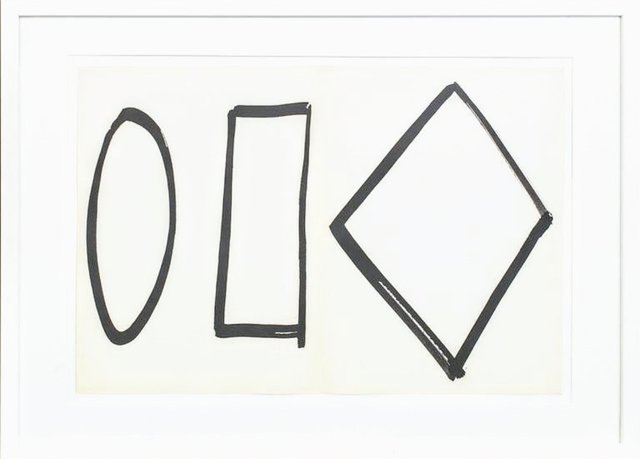 Ellsworth Kelly, Abstraction in Black and White, 1964, Original ...